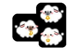 MEH MEH (SHEEP) PET [AQUILA AND BOOTES ONLY] [PRICE INCLUSIVE OF 3 PETS ...