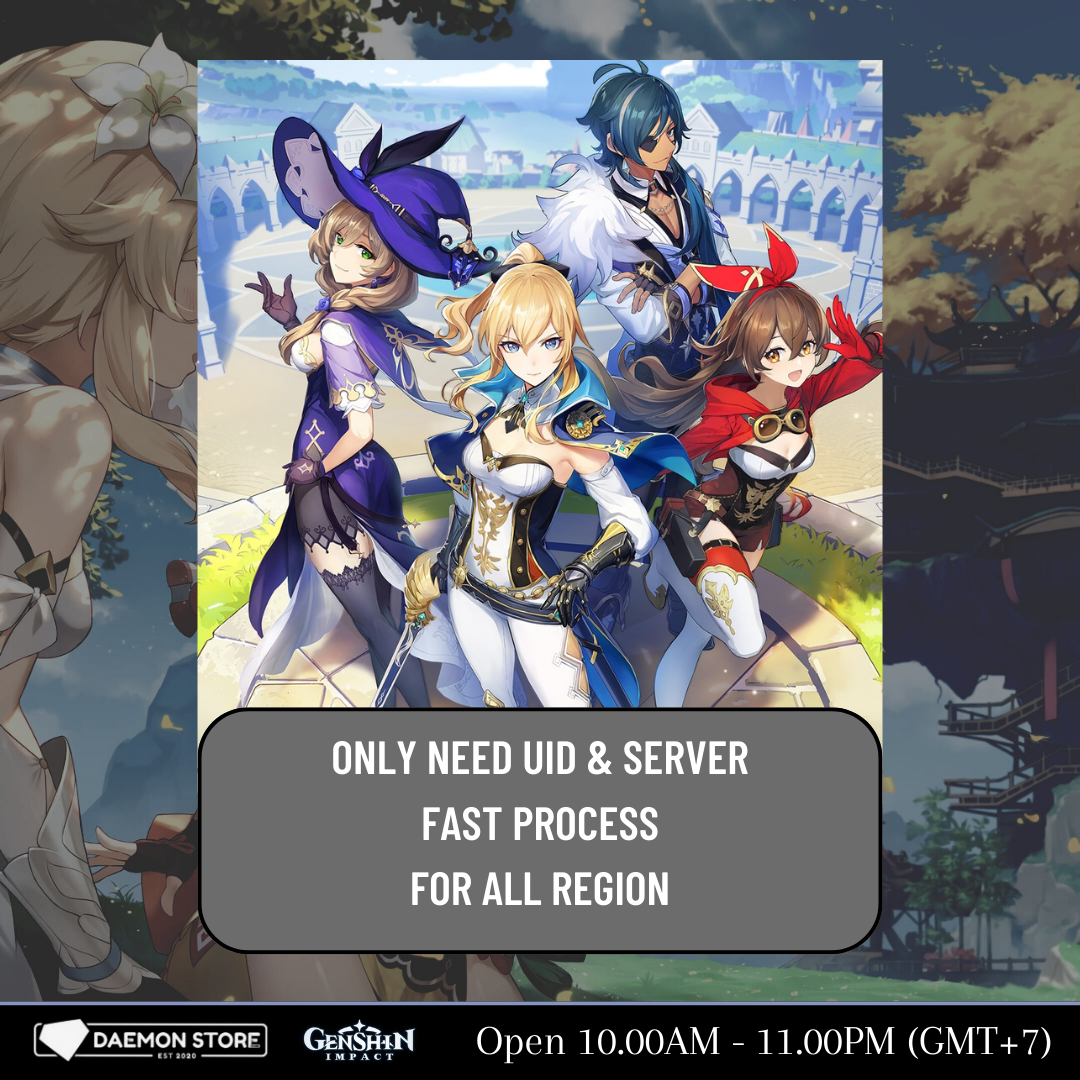 [Instant] Genshin Impact 2240 Genesis Crystals (UID and Server Only ...