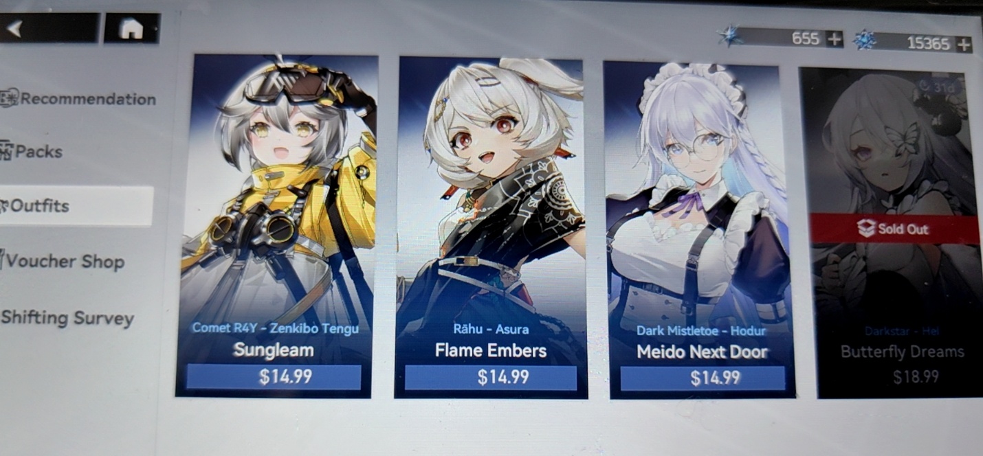 aether-gazer Top up this is customize pack which mean $14.99 pack = 15 ...