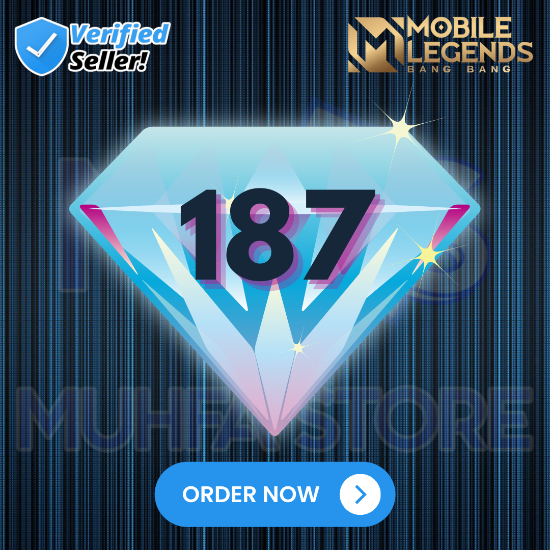 [Instant] Mobile Legends 187 Diamonds (GLOBAL, No INDO) | Mobile ...