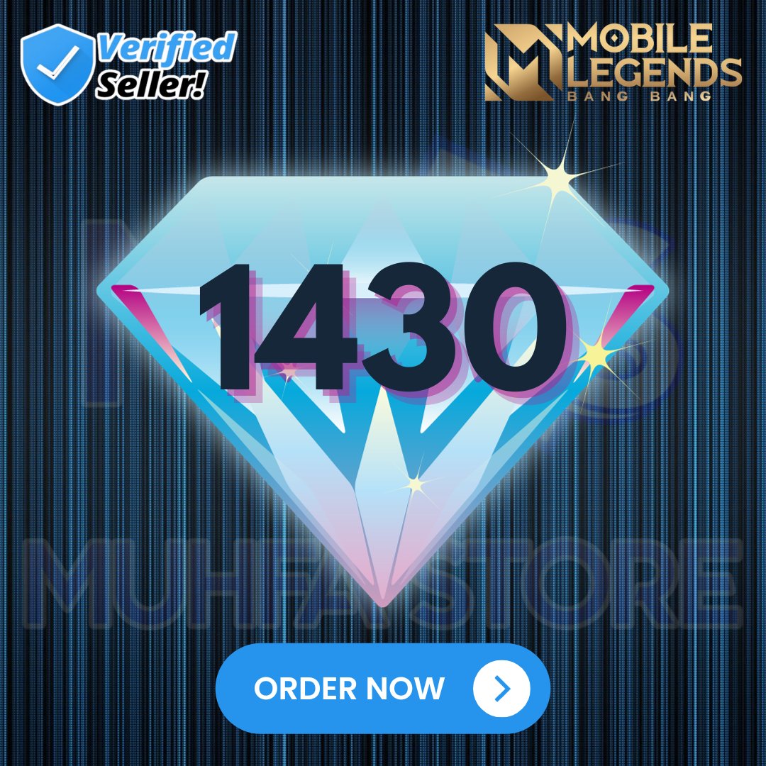 [Instant MLBB] Mobile Legends 1429 Diamonds (GLOBAL, No INDO) (Actually ...