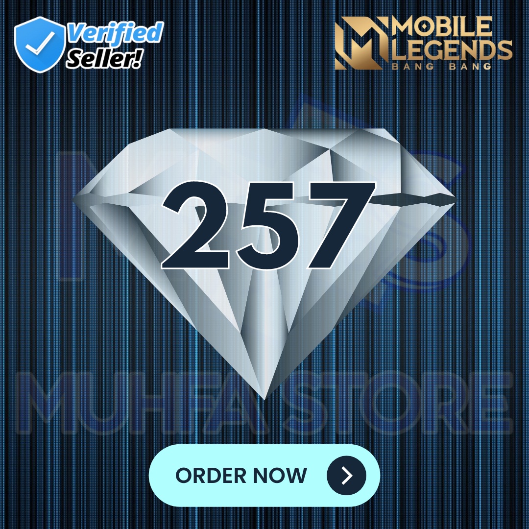 [Instant MLBB] Mobile Legends 257 Diamonds (MALAYSIA ONLY) | Mobile Legends: Bang Bang | KALEOZ