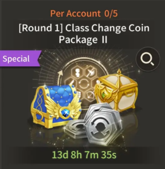 Moonlight Sculptor TopUp Class Change Coin Package Ⅱ via Fast Delivery ...