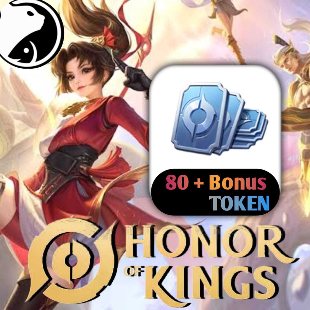 Honor of Kings FAST DELIVERY 80 + 8 Token ( Frist Topup 80 + 80 Token ) VIA : UID (GLOBAL ...