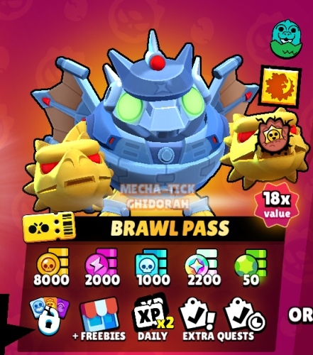 Brawl Stars - Normal Pass (LOGIN METHOD) **Need Email & Verification ...