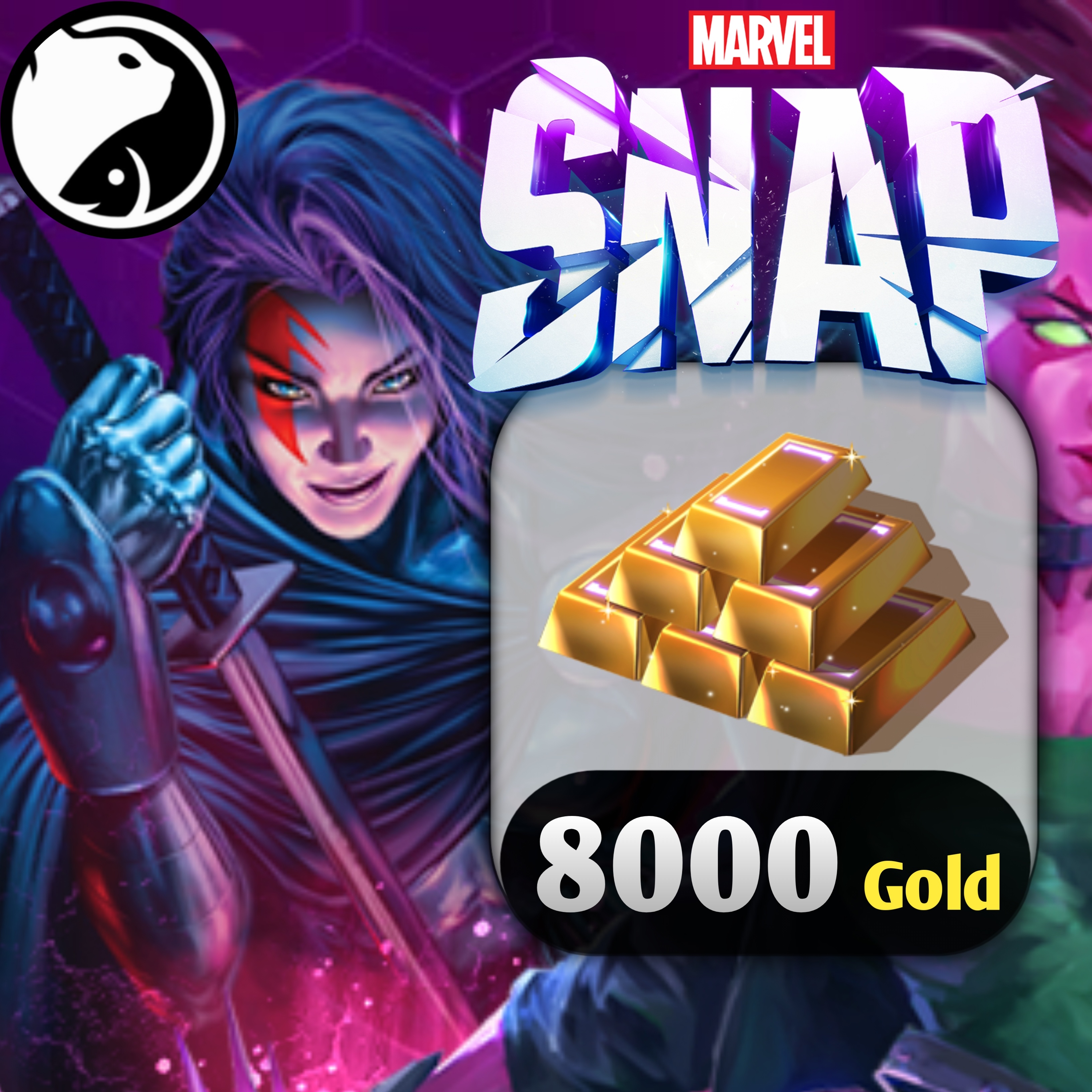 Marvel Snap FAST DELIVERY 8000 Gold (Frist Topup x2) ~ VIA : UID ...