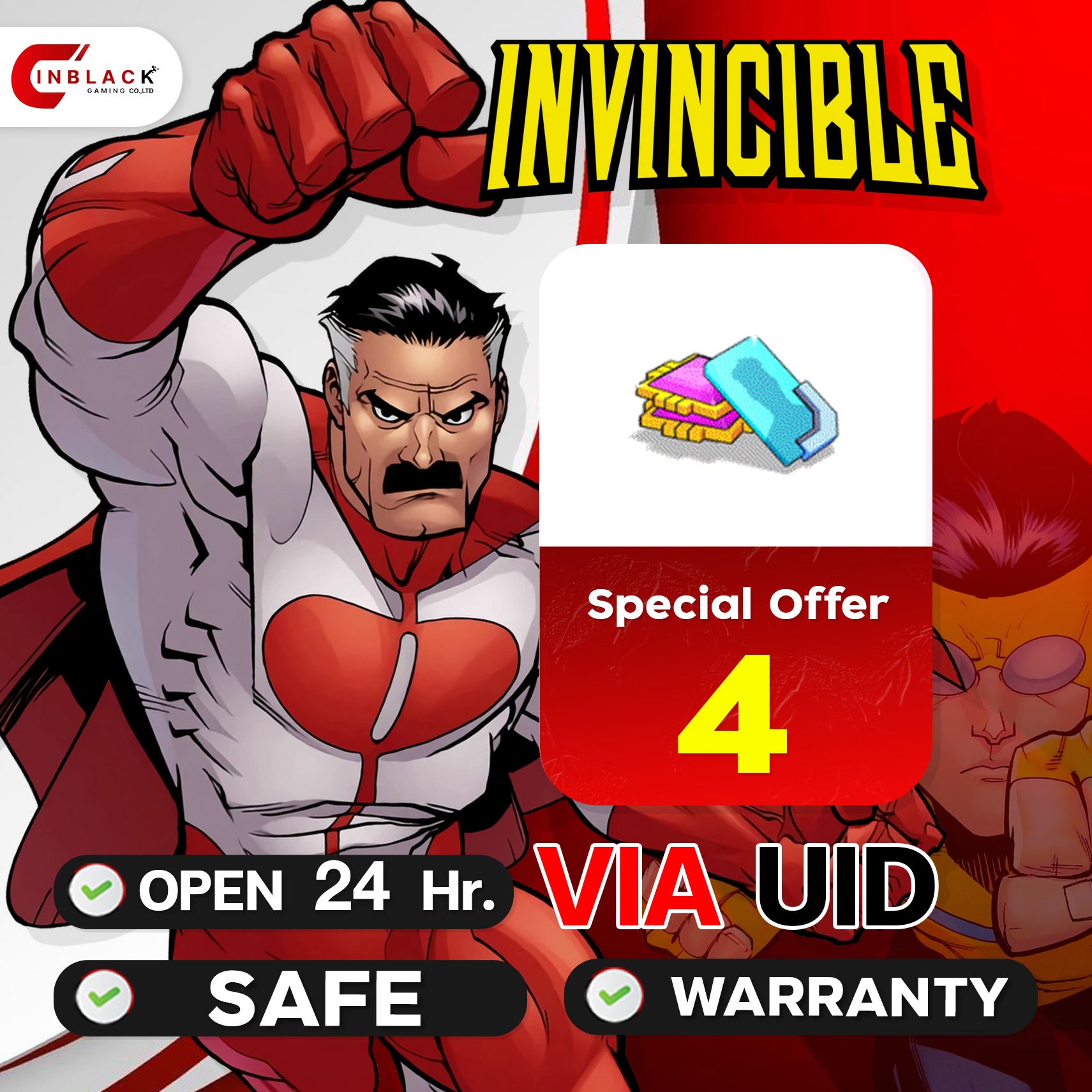 Invincible: Special Offer 4 (Special Hero Dossier: 2 GDA gems: 1500 ...