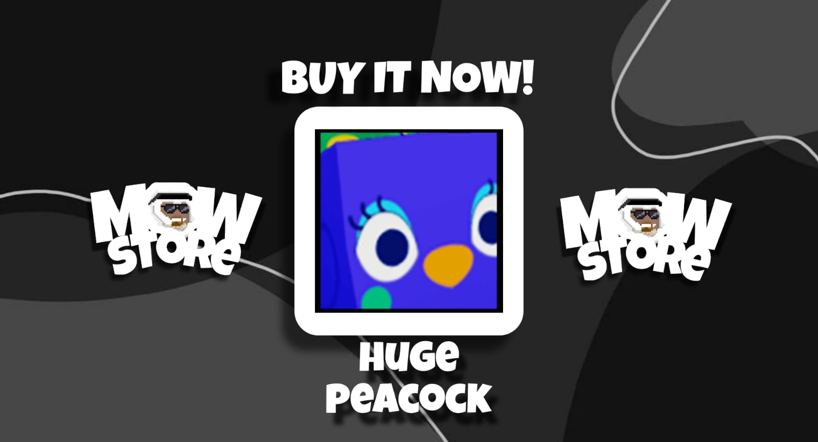 Huge Peacock (Pet Simulator 99) | Roblox | KALEOZ