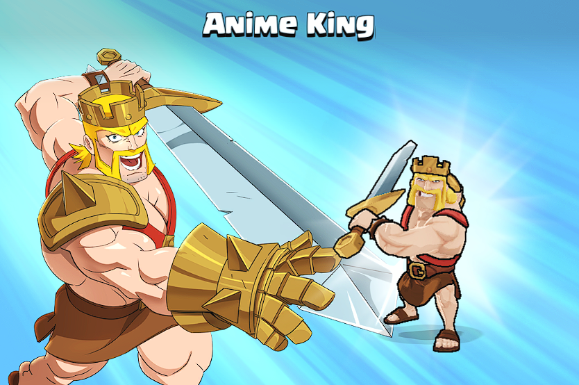 Clash of Clans COC - Anime King (LOGIN METHOD) **Need Email ...