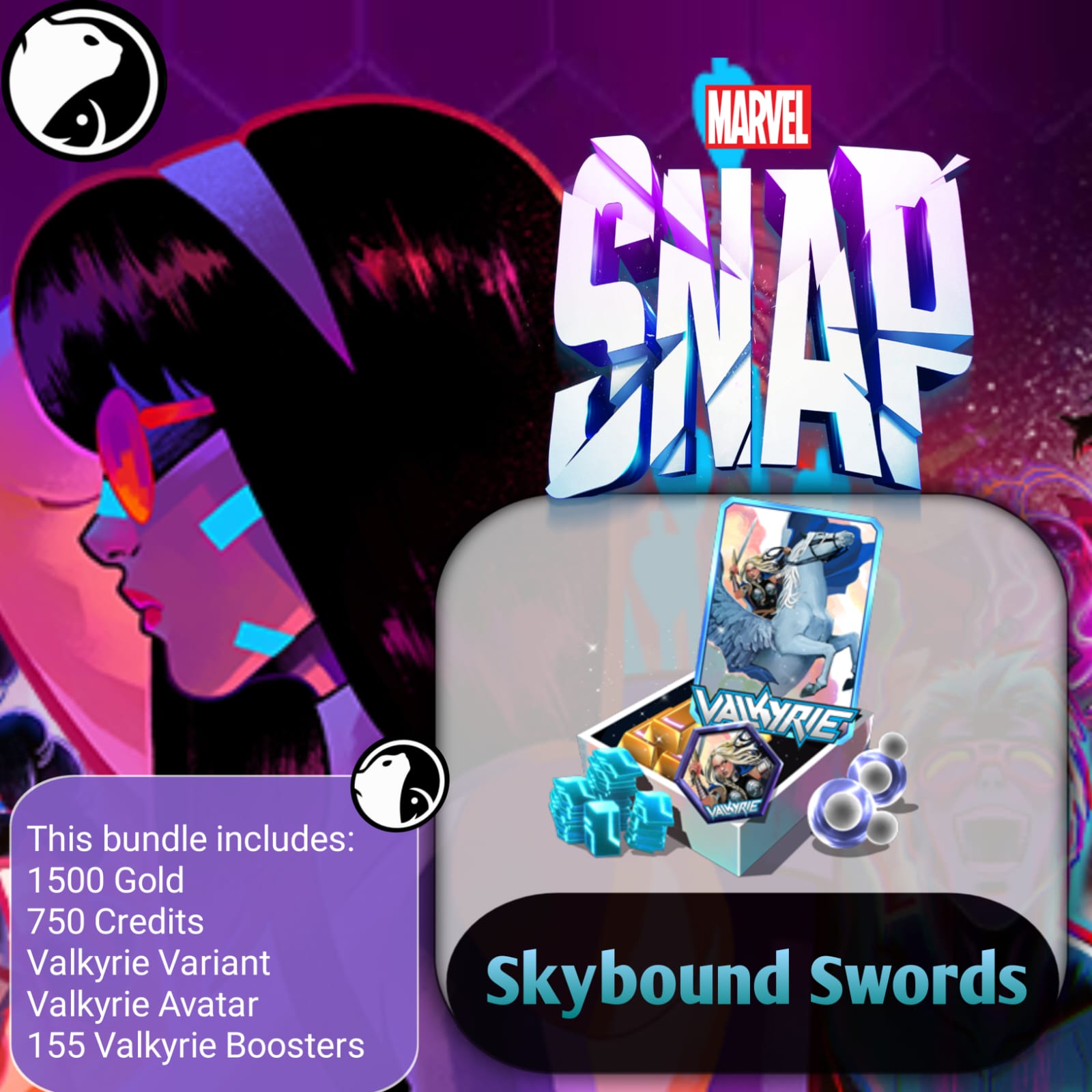 Marvel Snap FAST DELIVERY ( Skybound Swords ) VIA : UID | Marvel Snap ...