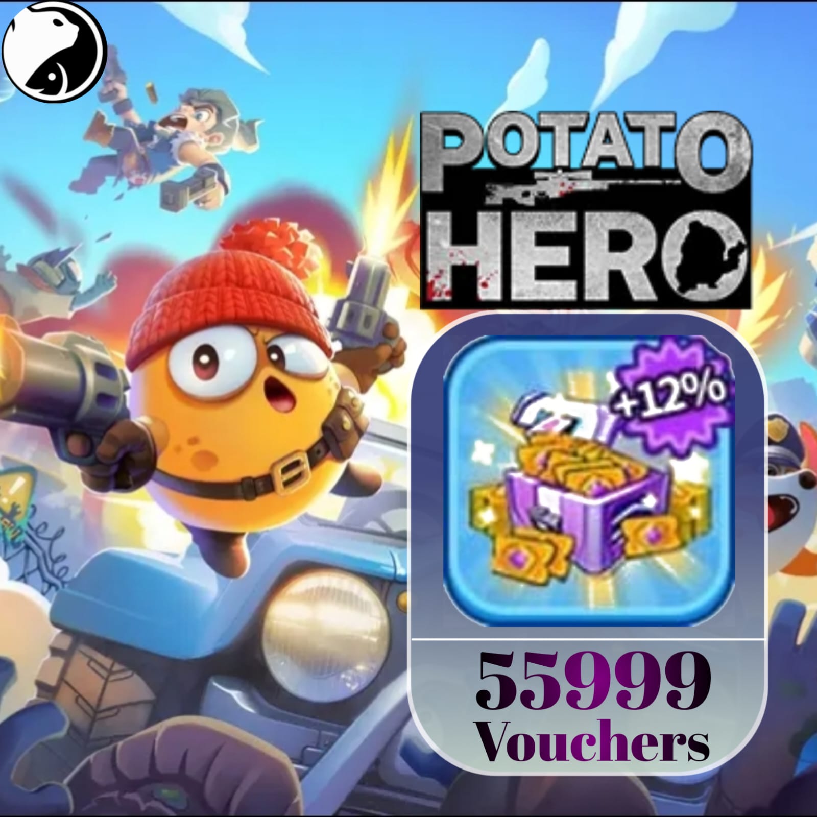 Potato Hero: Zombie Survival FAST DELIVERY 49999 + 6000 ( 55999 ...