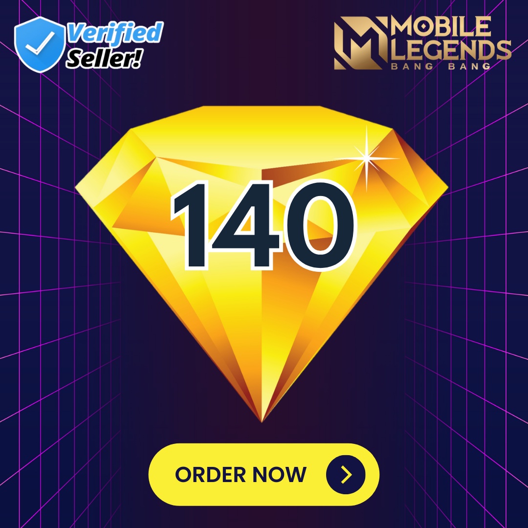 [INSTANT MLBB] Mobile Legends 140 Diamond (MALAYSIA ️) | Mobile Legends ...