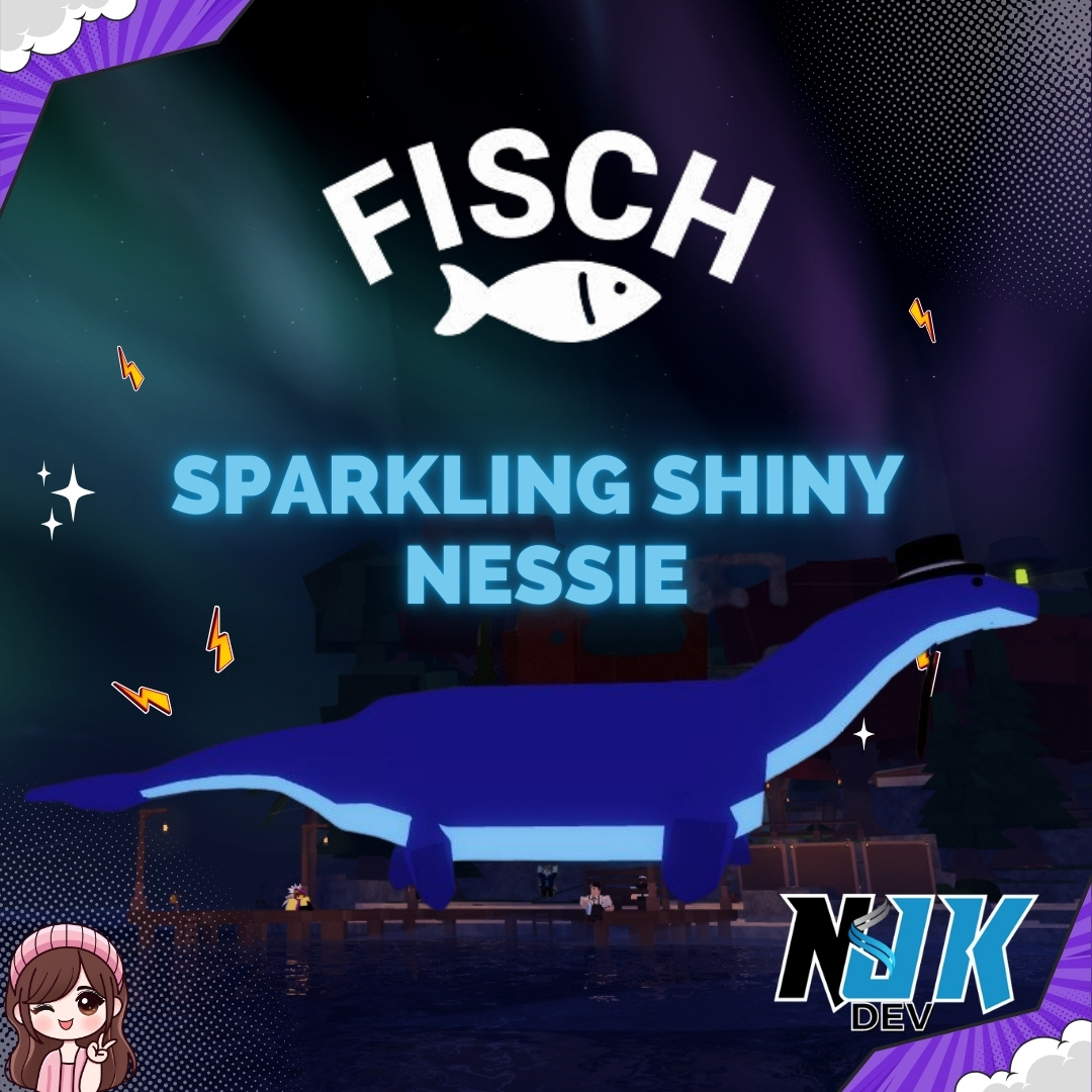 Sparkling Shiny Nessie Fish - Fisch | Roblox | KALEOZ