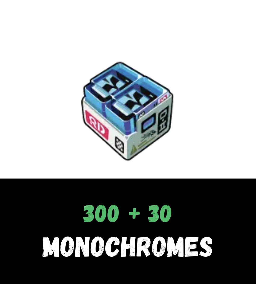 ZZZ 300 + 30 Monochromes via UID | Zenless Zone Zero | KALEOZ