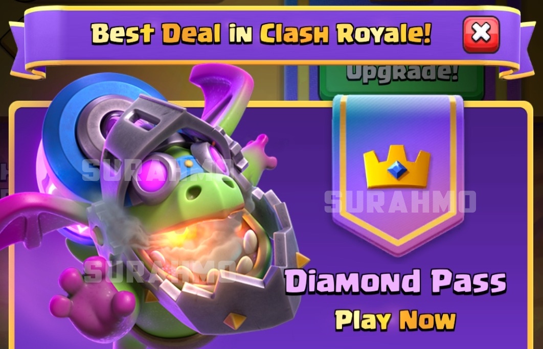 Clash Royale - Diamond Pass (LOGIN METHOD) **Need Email & Verification ...