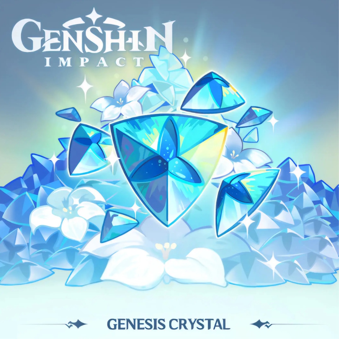 Genshin Impact Top up (1090) 980 + 110 Genesis Crystals (UID and Server ...