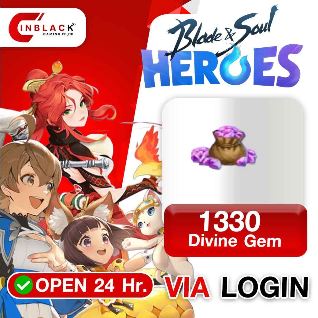 Blade & Soul Heroes - 1330 Divine Gem (19.99$) Top up via LOGIN By Inblackm Open 24 hr. | Blade ...